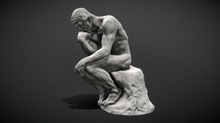 ArtStation - The Thinker | Game Assets