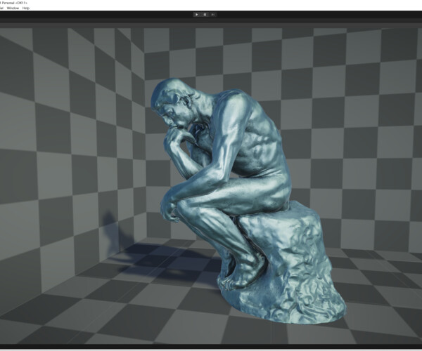 ArtStation - The Thinker | Game Assets