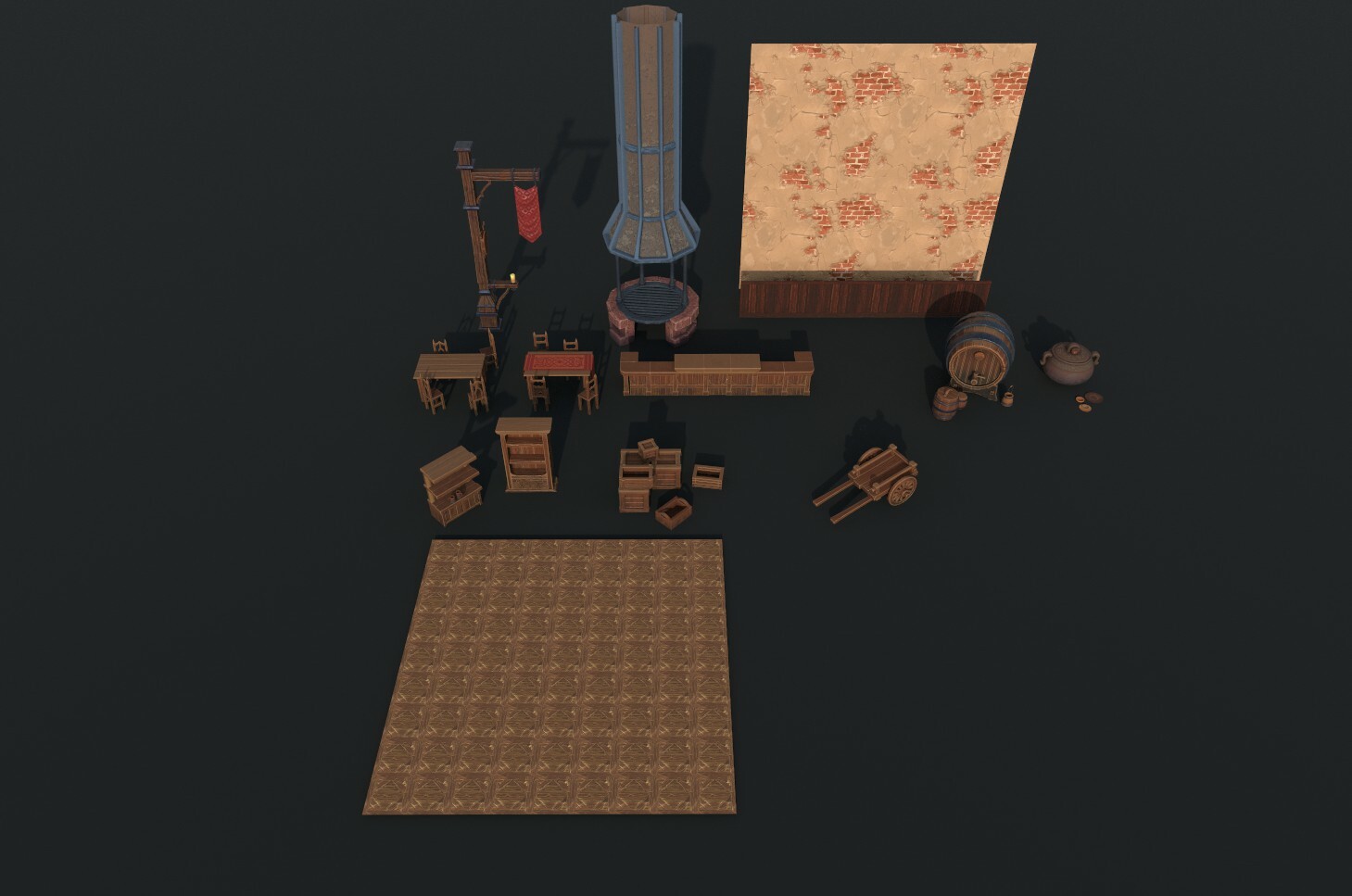 ArtStation - Stylized Tavern Props | Game Assets