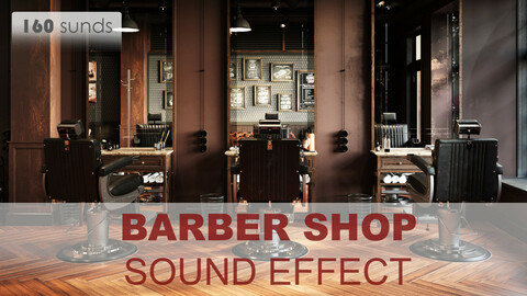 ArtStation - Barber shop Sound Effect | Game Assets