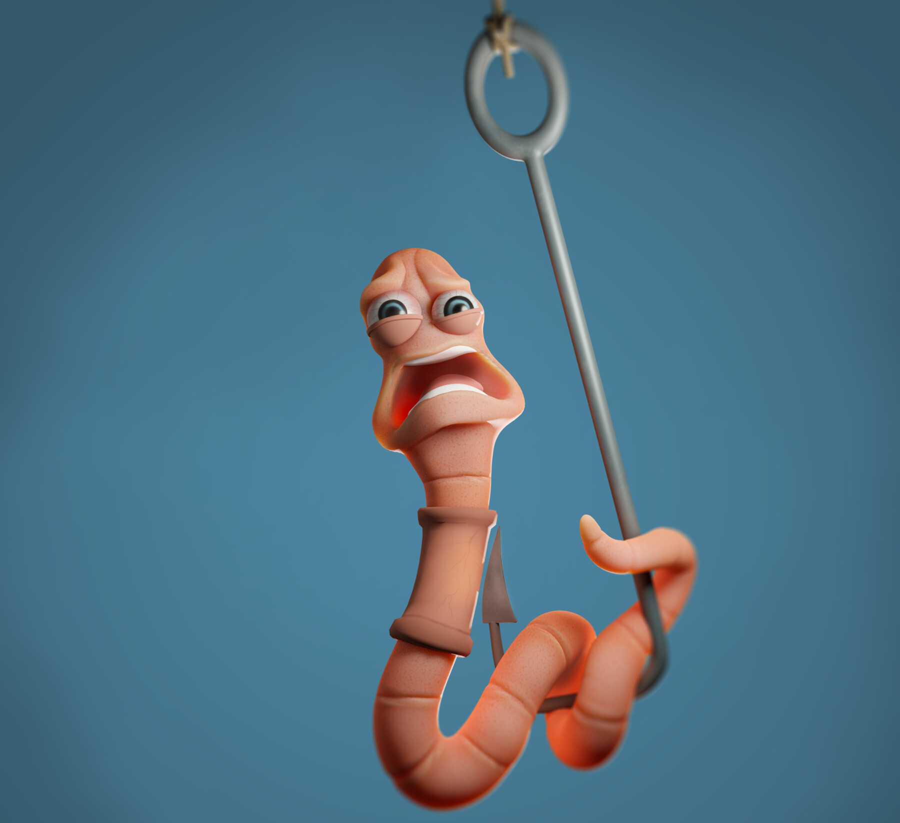 ArtStation - Stylized Fishes Collection of 3 including stylized Worm 3D ...
