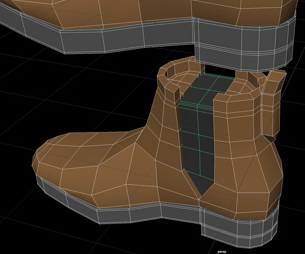 ArtStation - chelsea boot stylized basemesh 3-pack | Resources