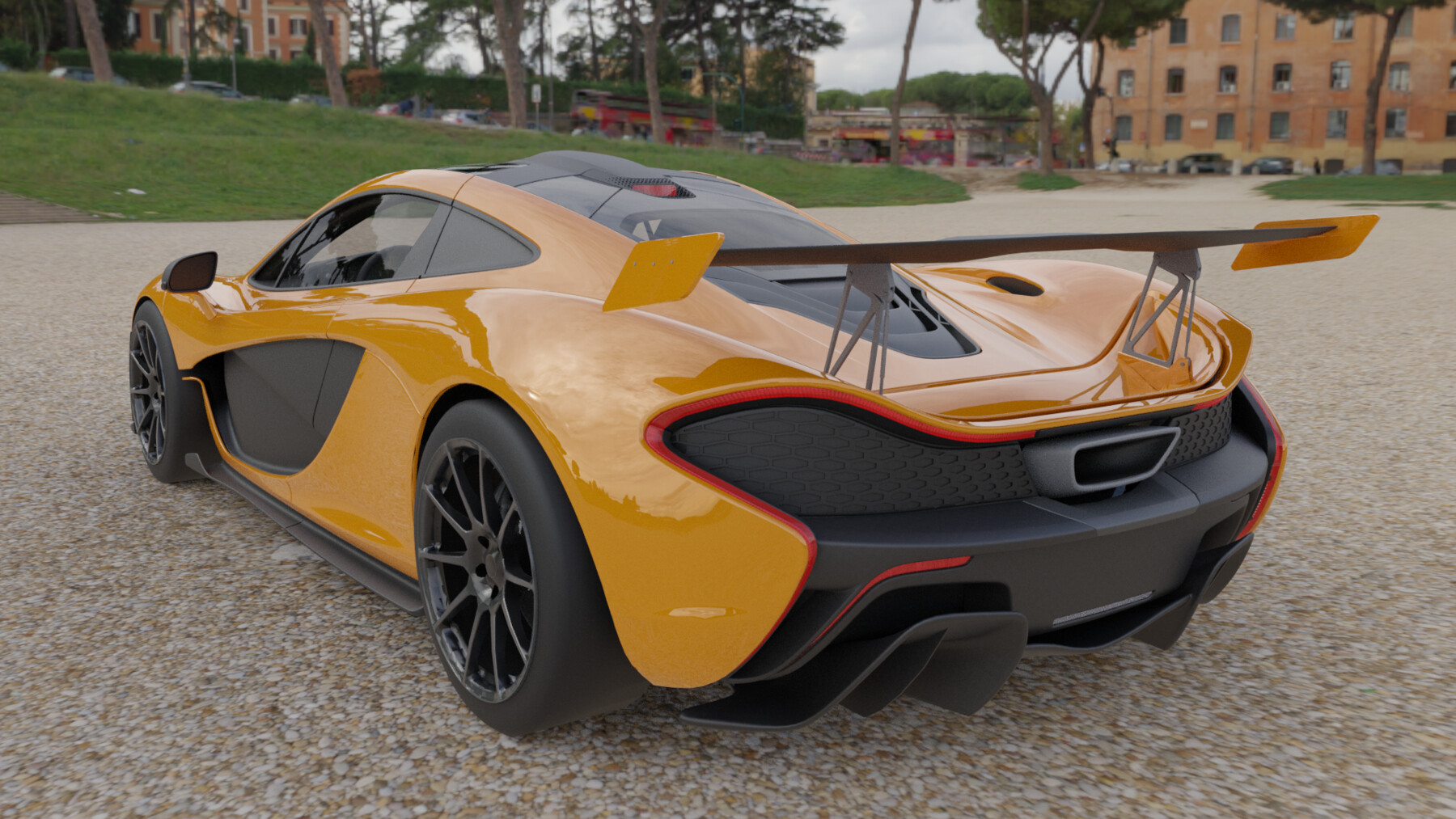 ArtStation - McLaren P1 with Engine Sounds | Game Assets