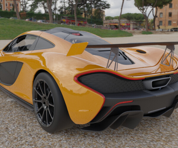 ArtStation - McLaren P1 with Engine Sounds | Game Assets