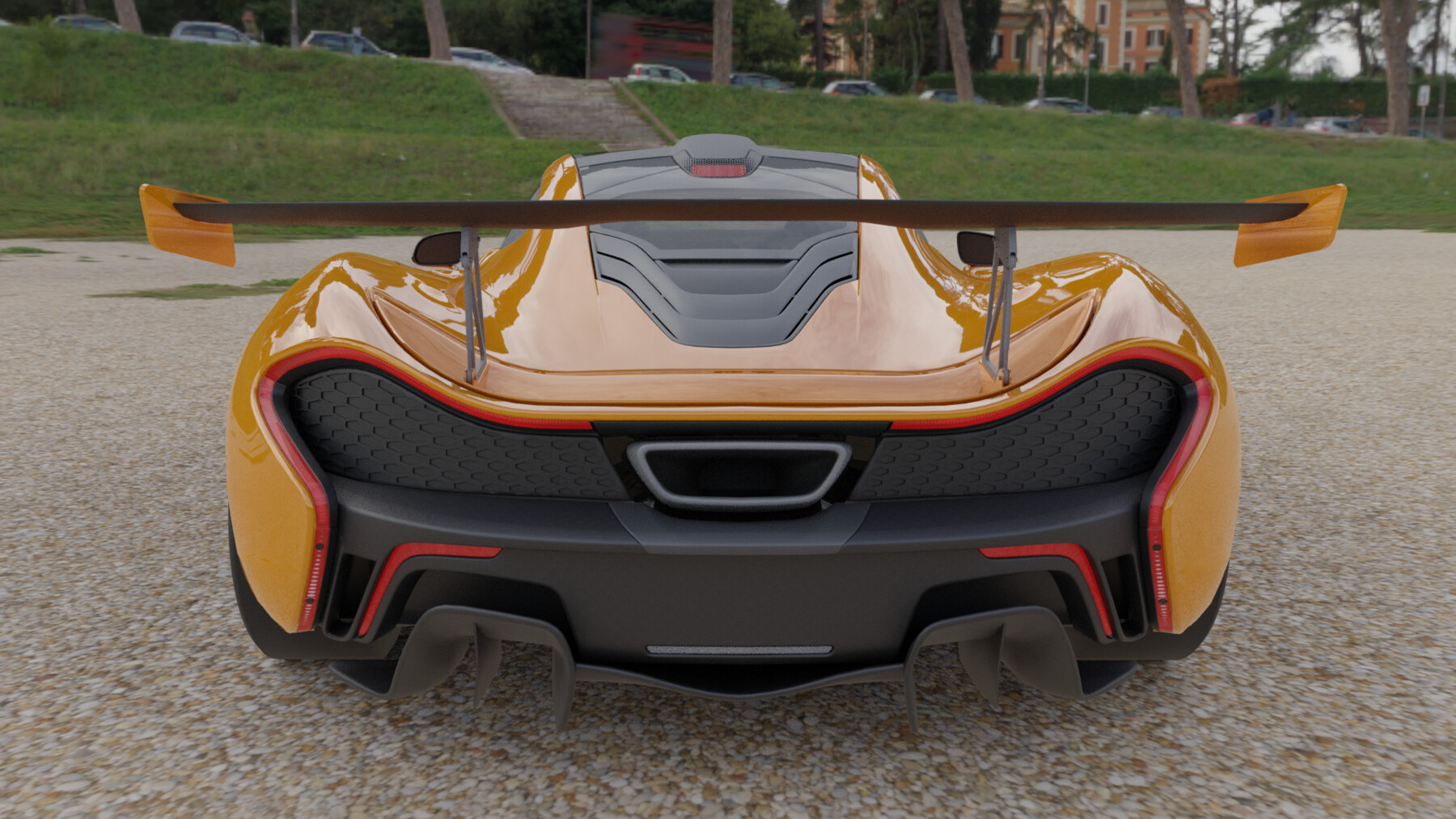 ArtStation - McLaren P1 with Engine Sounds | Game Assets