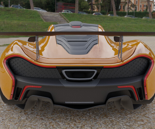 ArtStation - McLaren P1 with Engine Sounds | Game Assets