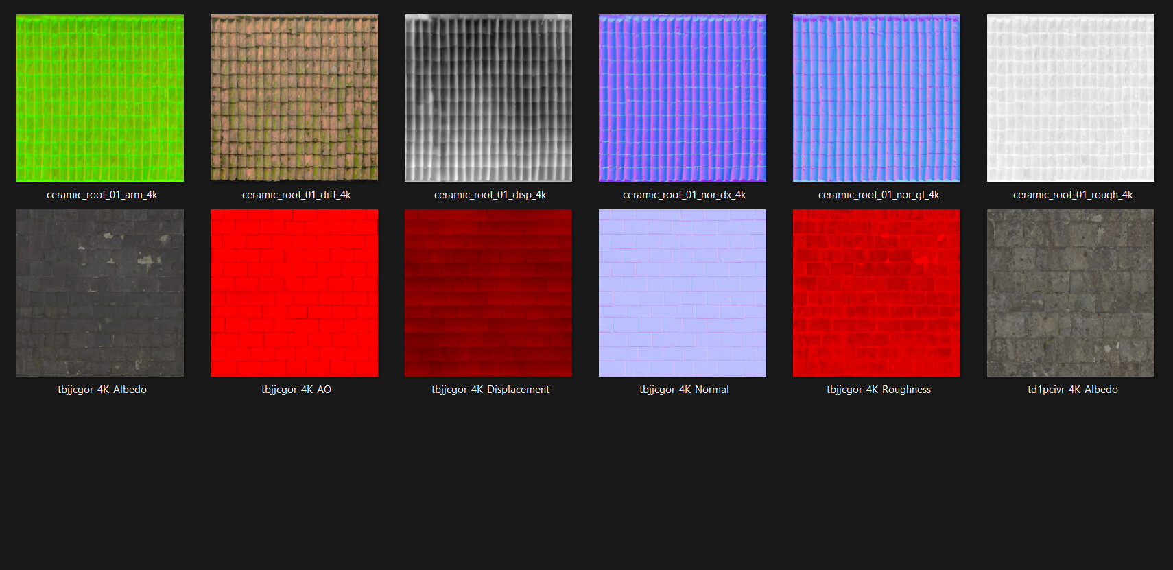 ArtStation - Roof Texture 4k (4096*4096) | PNG 5 | JPG 5 | PSD 5 | TIFF ...