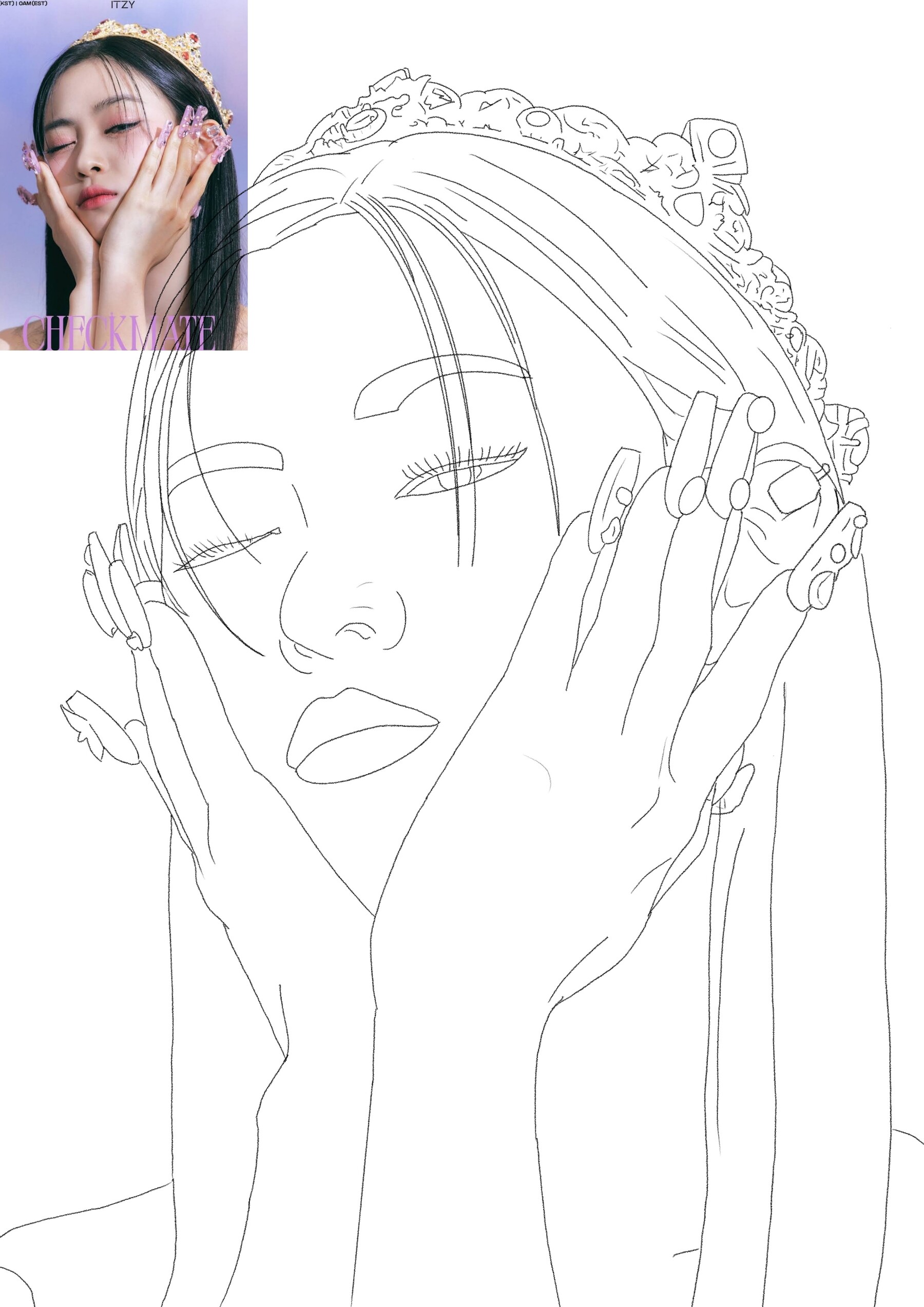 ArtStation - ITZY Queen PACK | Artworks