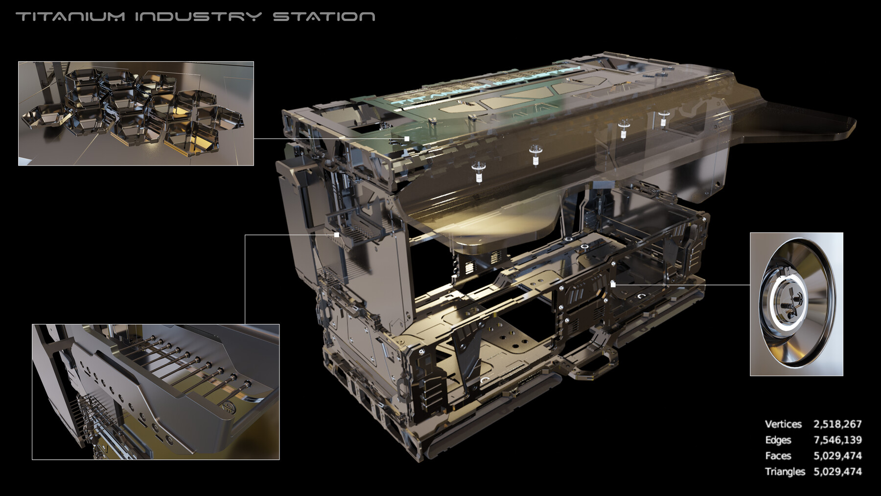 Artstation Sci Fi Computer Station Resources