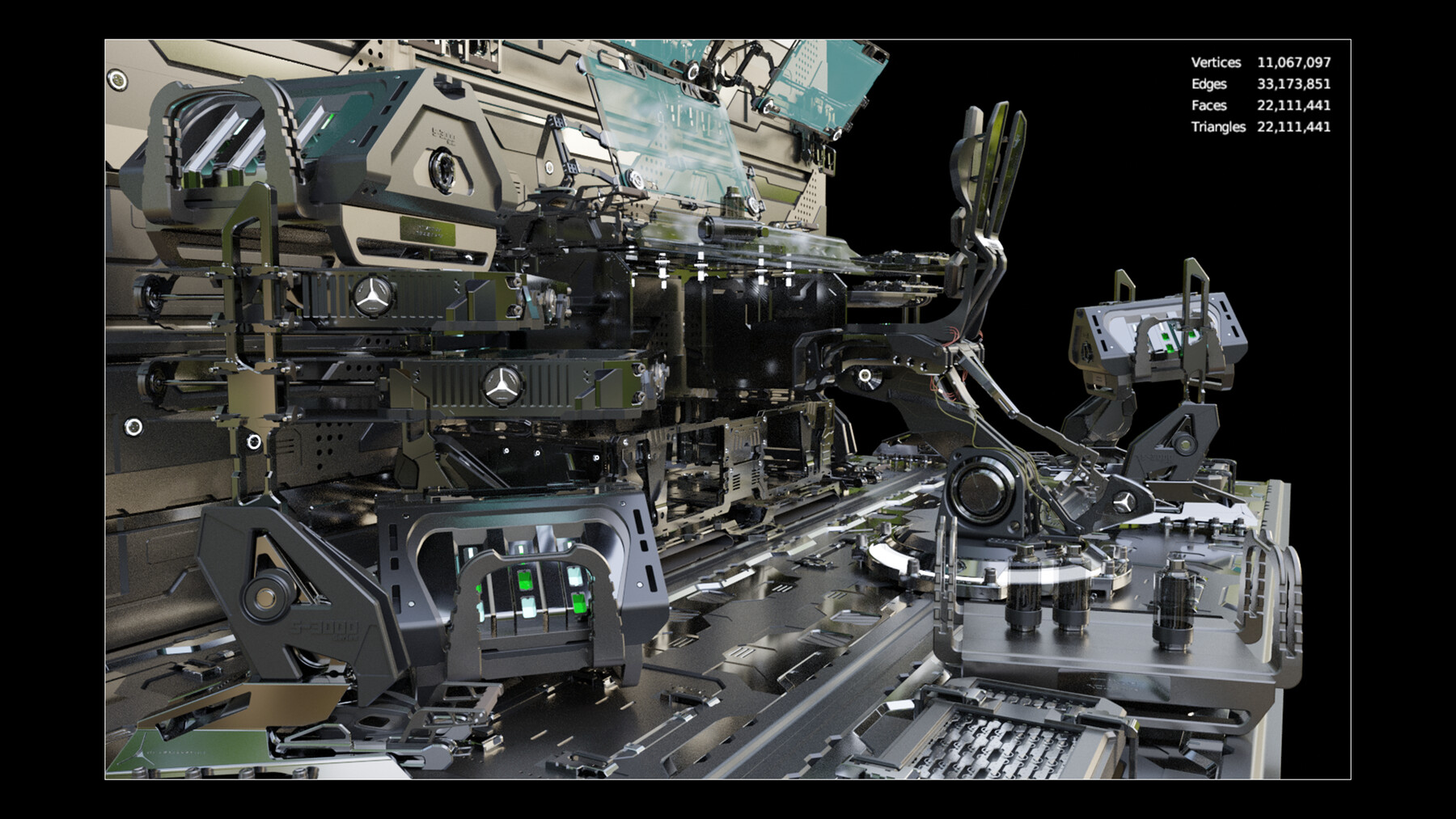 Artstation Sci Fi Computer Station Resources
