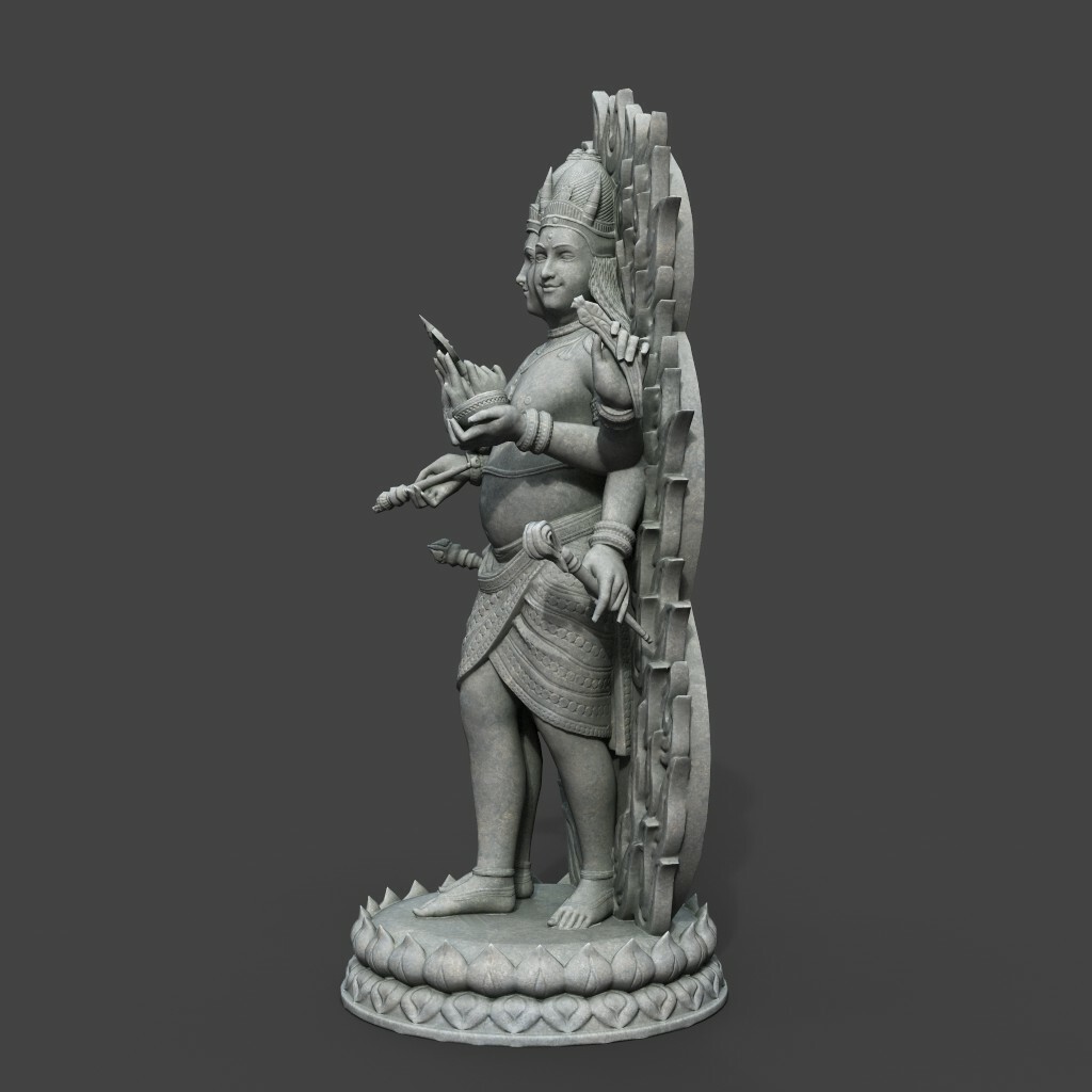 ArtStation - Hindu God Statue 16K HD Texture - 220826 | Game Assets