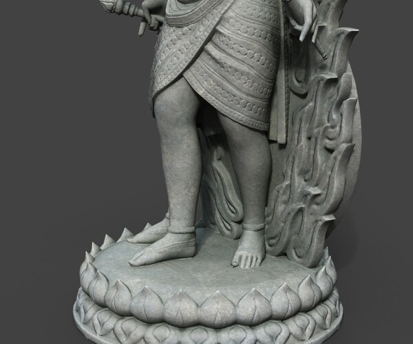 ArtStation - Hindu God Statue 16K HD Texture - 220826 | Game Assets