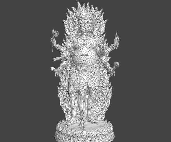 ArtStation - Hindu God Statue 16K HD Texture - 220826 | Game Assets