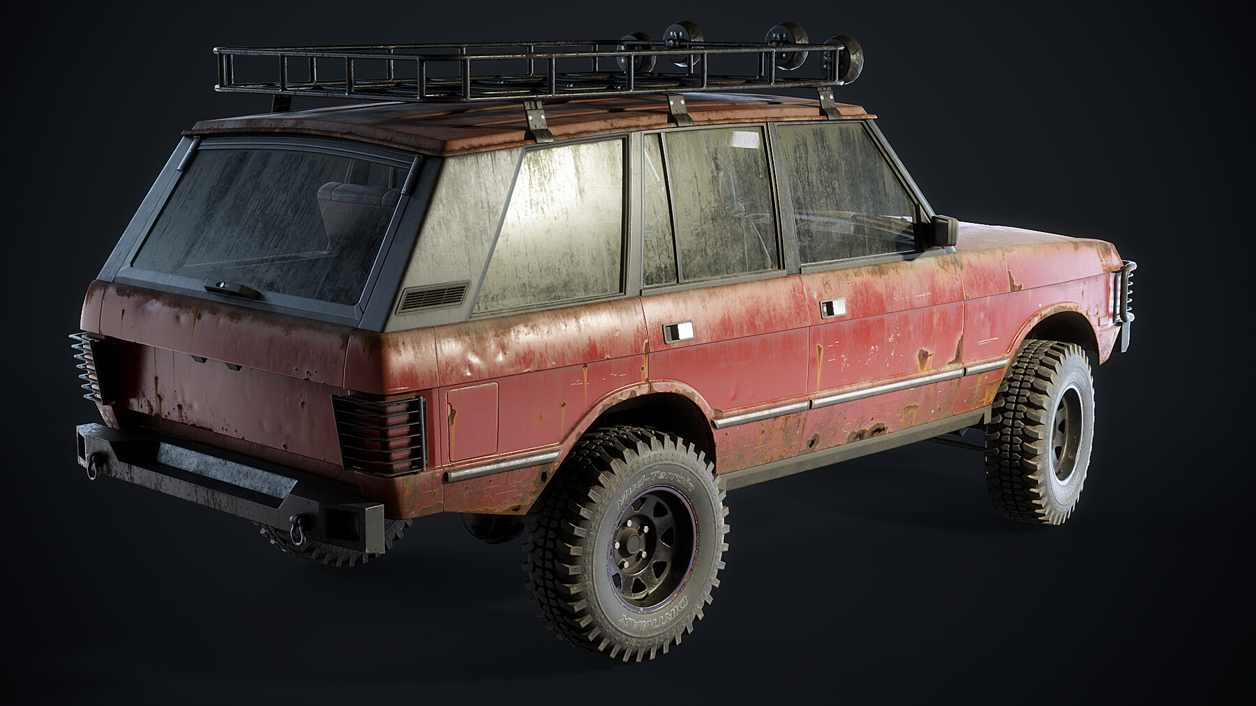 ArtStation - set of rangerover PBR car with interior in 9 color ...