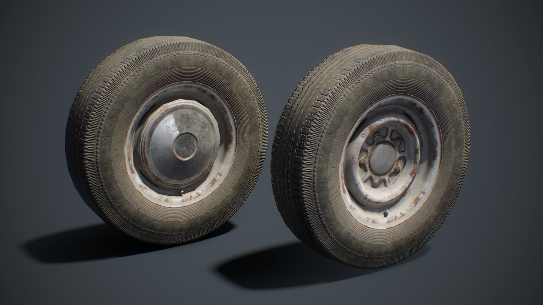 ArtStation - set of Retro soviet PBR car with interior in 9 color ...