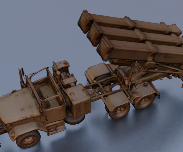 ArtStation - MILITARY TRUCK GAME READY 3D MODEL | Game Assets