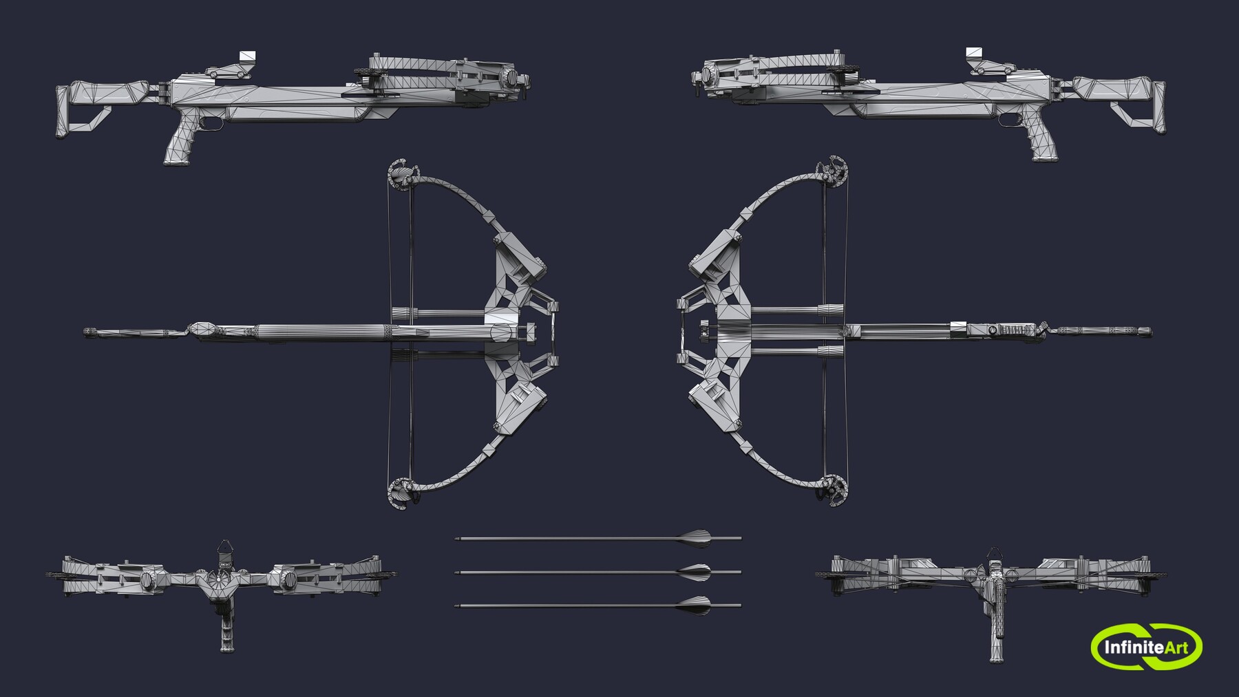 ArtStation - Crossbow | Game Assets