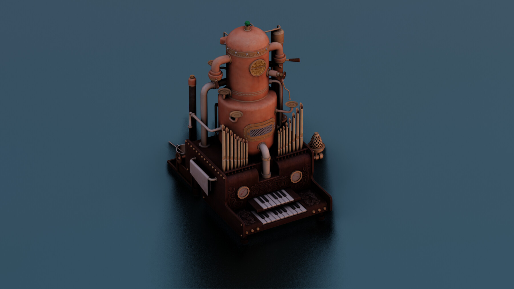 ArtStation - METAL ESPRESSO MACHINE GAME READY | Game Assets