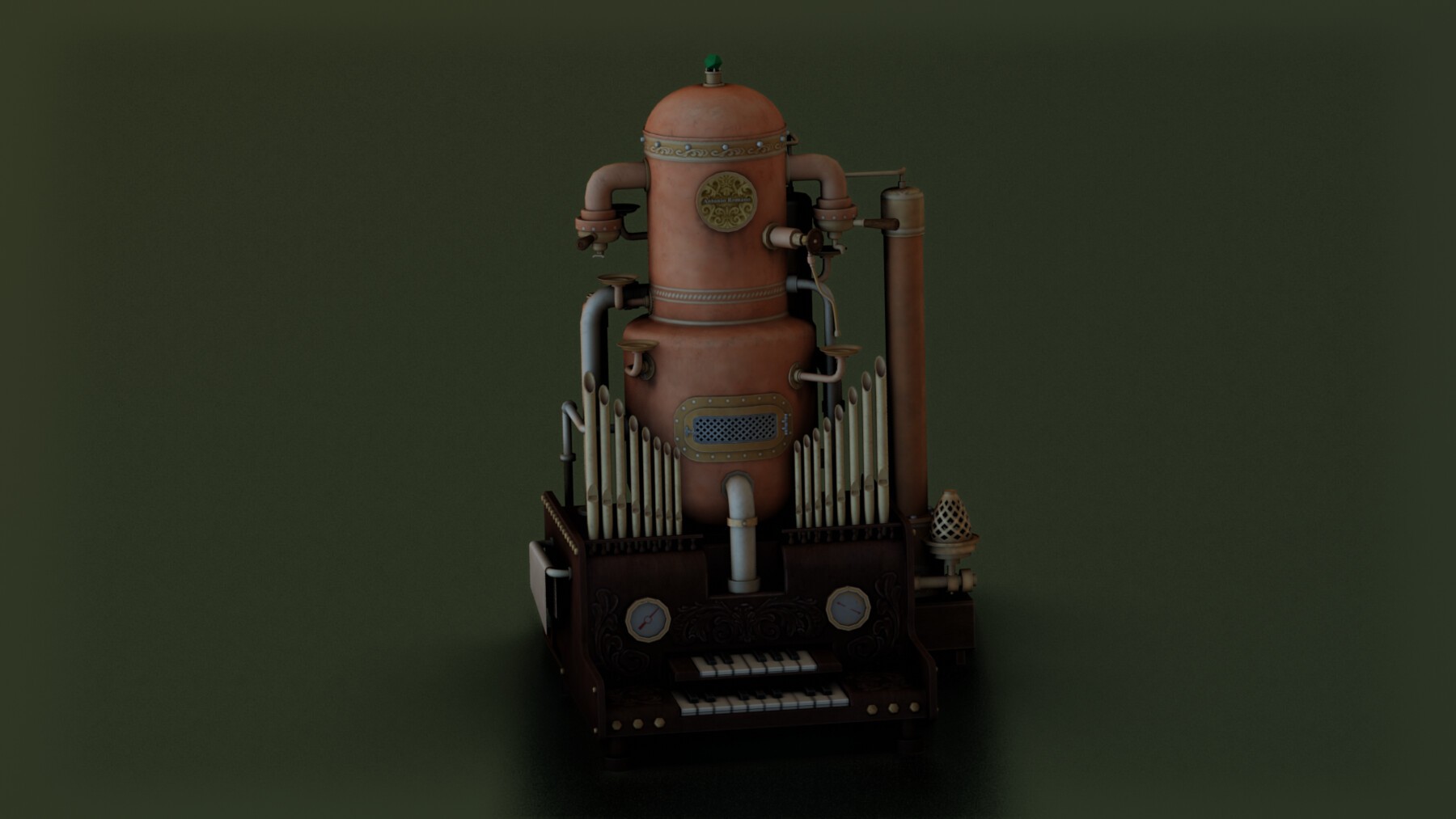 ArtStation - METAL ESPRESSO MACHINE GAME READY | Game Assets