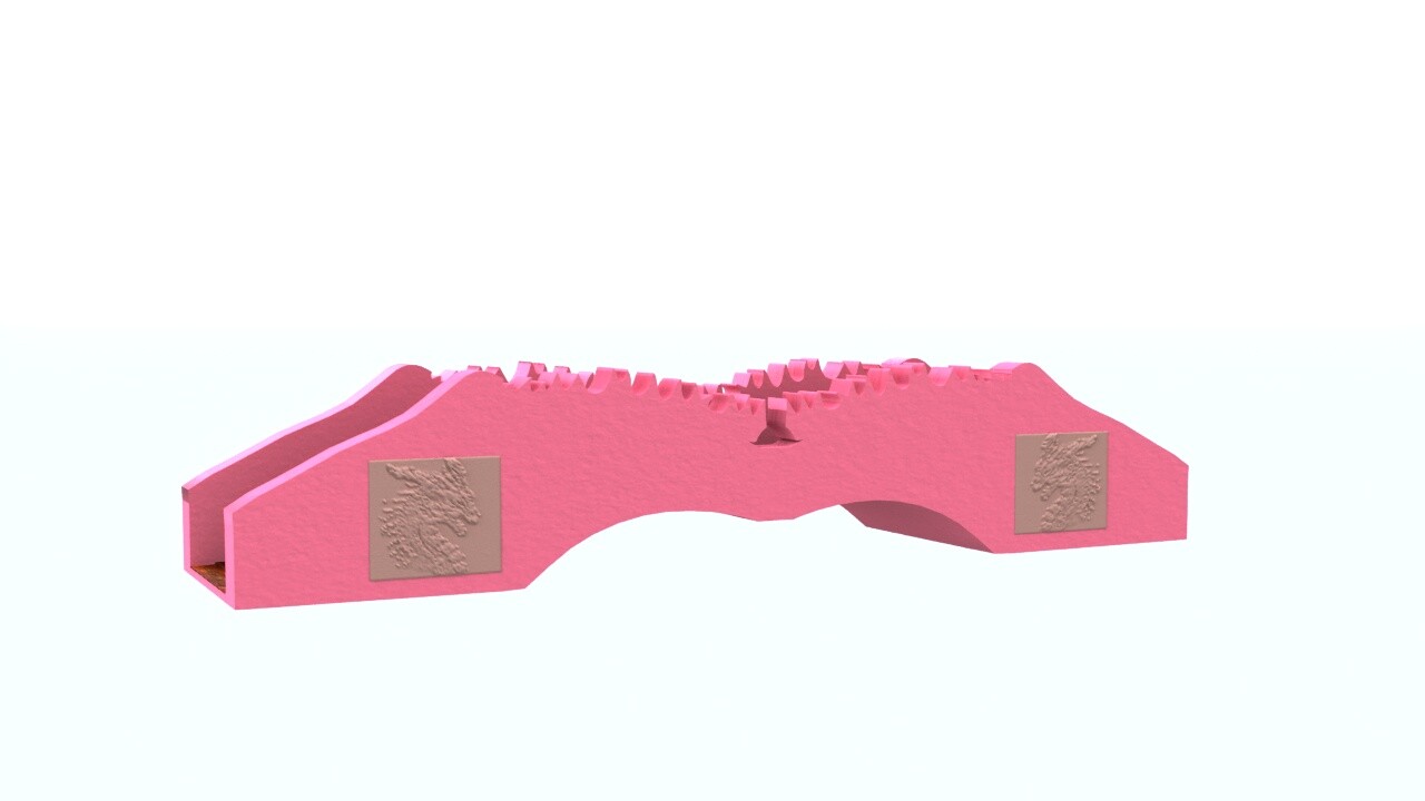 ArtStation - dragon bridge toy | Resources