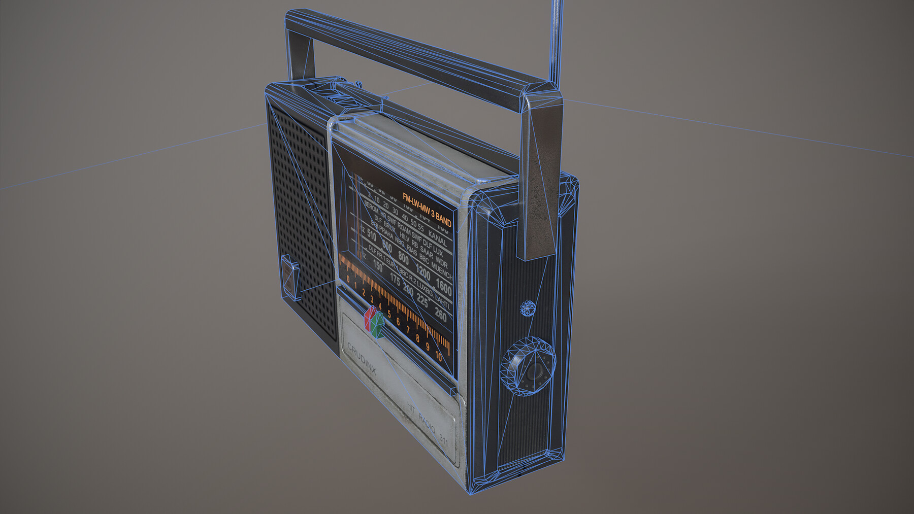 ArtStation - Retro Radio | Game Assets