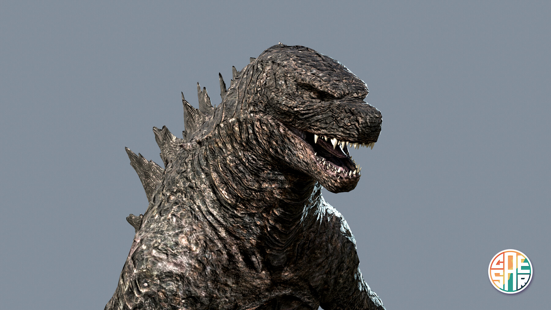 ArtStation - Godzilla Low poly model v2.0 | Game Assets