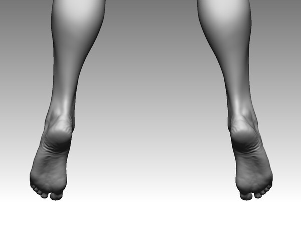 ArtStation - Female body Base mesh | Resources