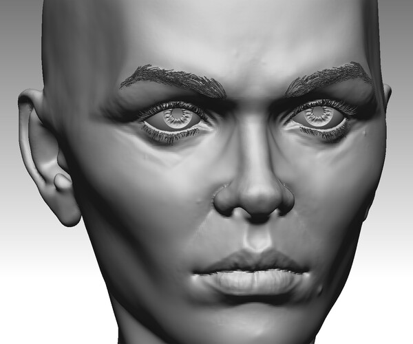 ArtStation - Female body Base mesh | Resources