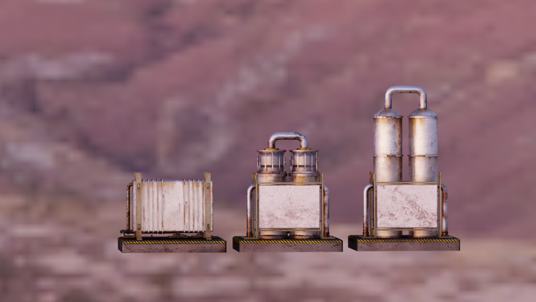 ArtStation - OIL STORAGE TANKER GAME READY | Game Assets