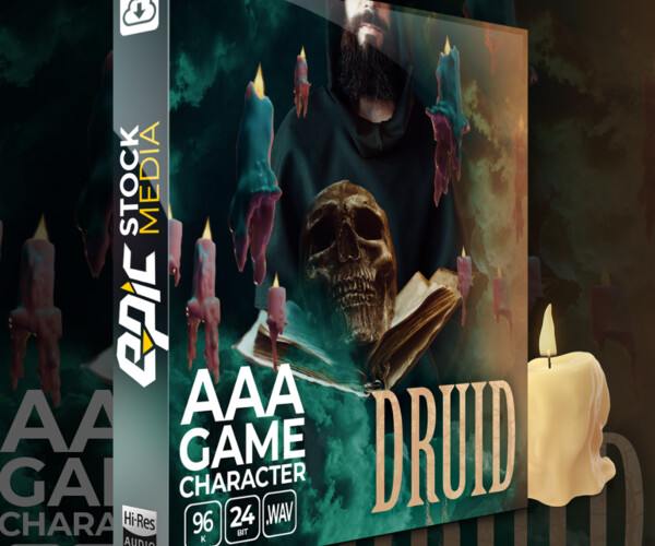 ArtStation - AAA Game Character Druid | Game Assets