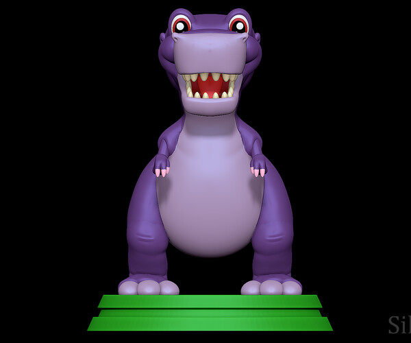 ArtStation - Chomper - The Land Before Time 3D print model | Resources