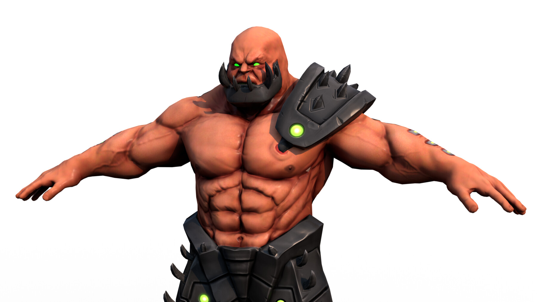 ArtStation - Character - Tank | Game Assets