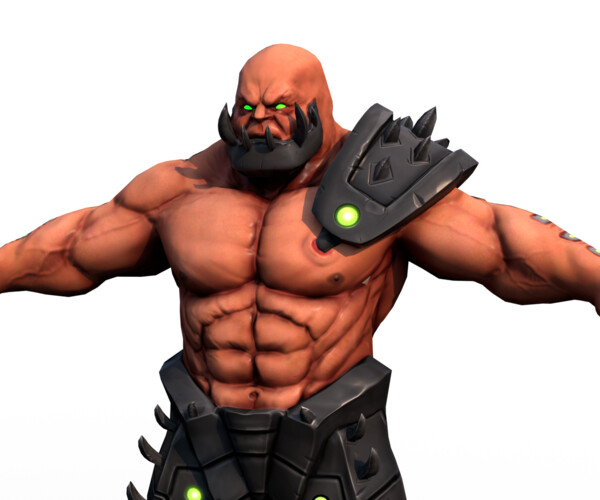 ArtStation - Character - Tank | Game Assets