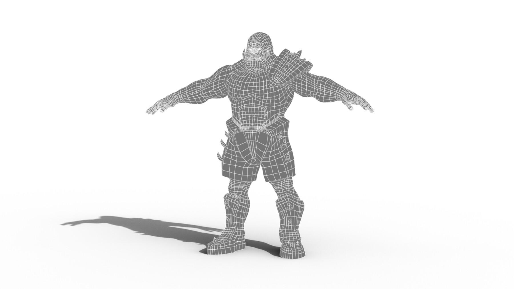 ArtStation - Character - Tank | Game Assets