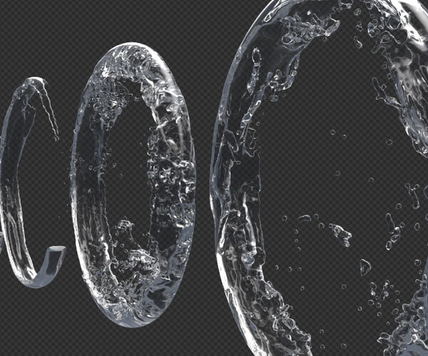 ArtStation - Water Splash Circle Animation | Resources
