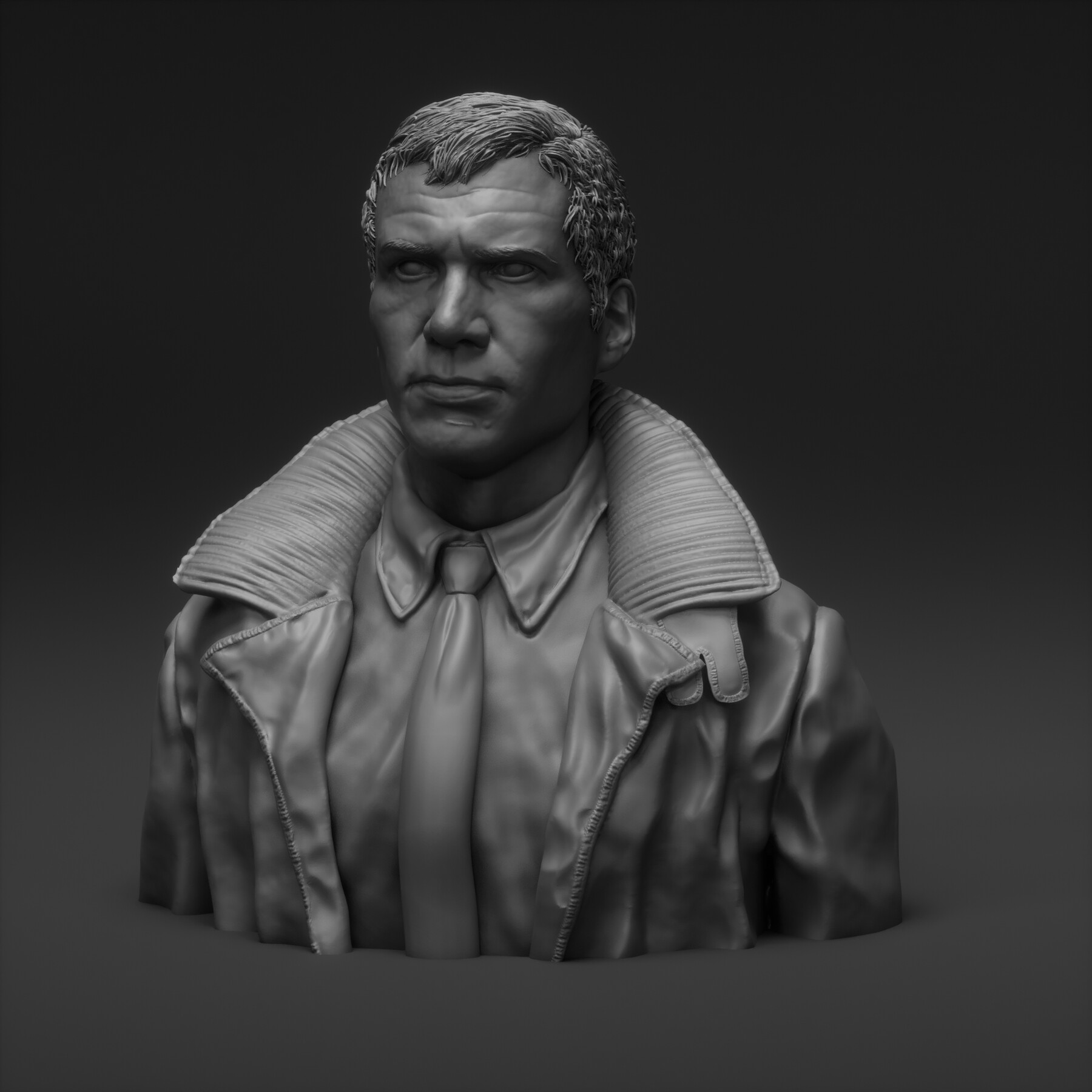 ArtStation - Harrison Ford - Rick Deckard - Blade Runner | Resources