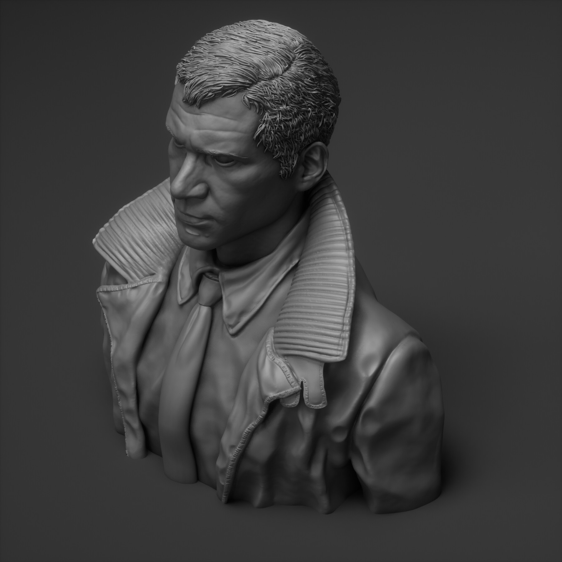 ArtStation - Harrison Ford - Rick Deckard - Blade Runner | Resources
