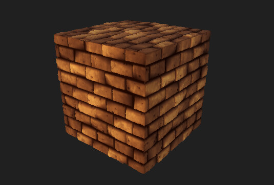 ArtStation - Stylized Brick Material | Resources