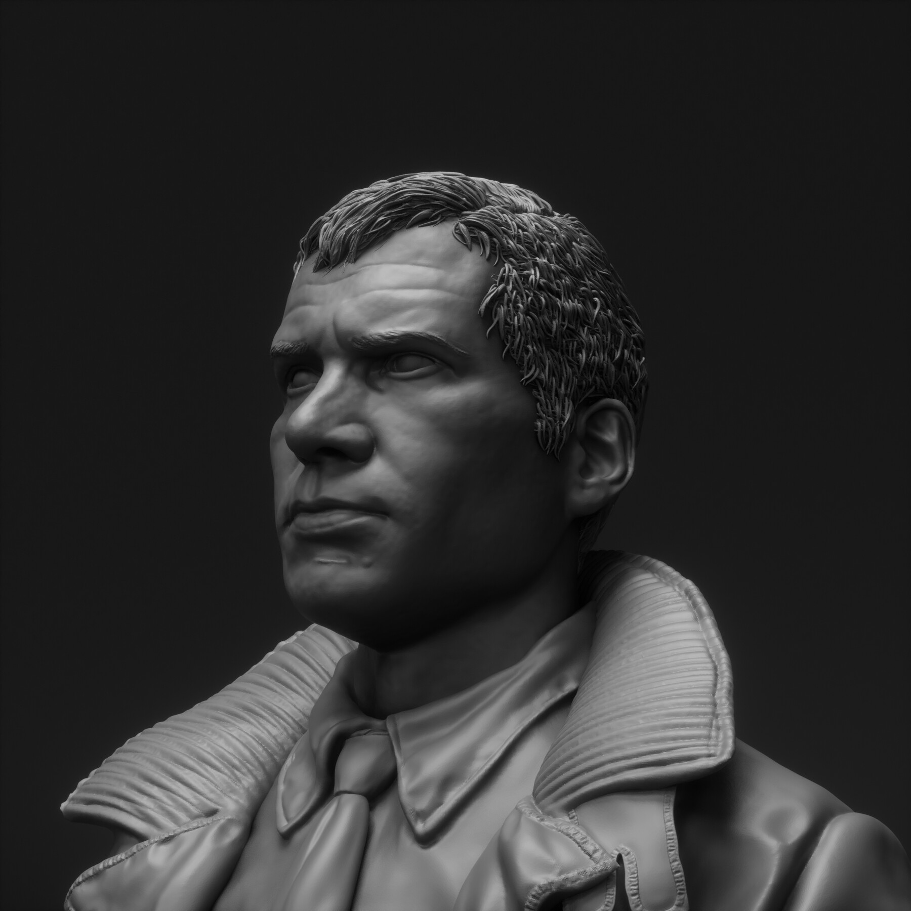ArtStation - Harrison Ford - Rick Deckard - Blade Runner | Resources