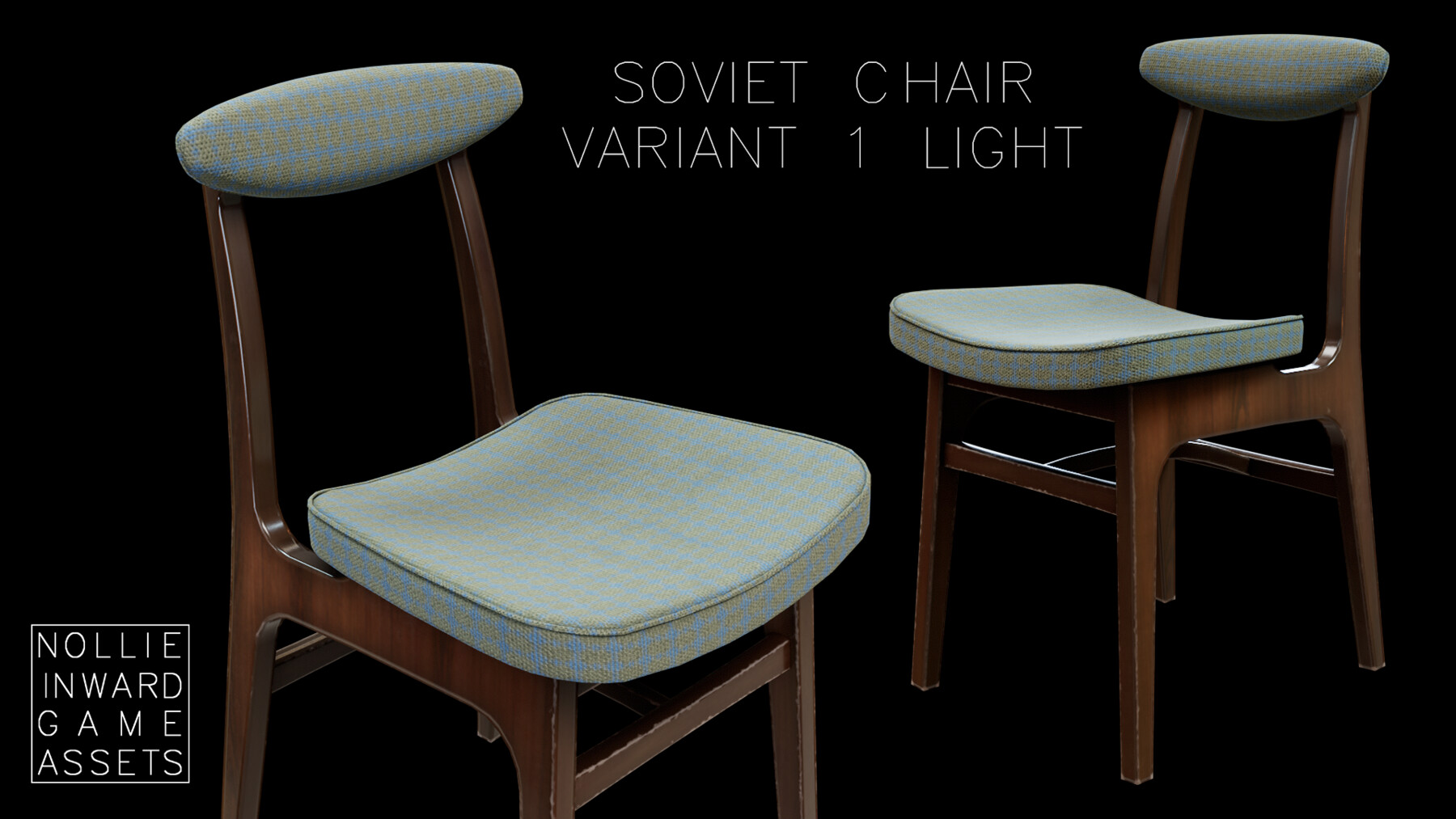 ArtStation - Soviet Chair Variant 1 Light | Game Assets
