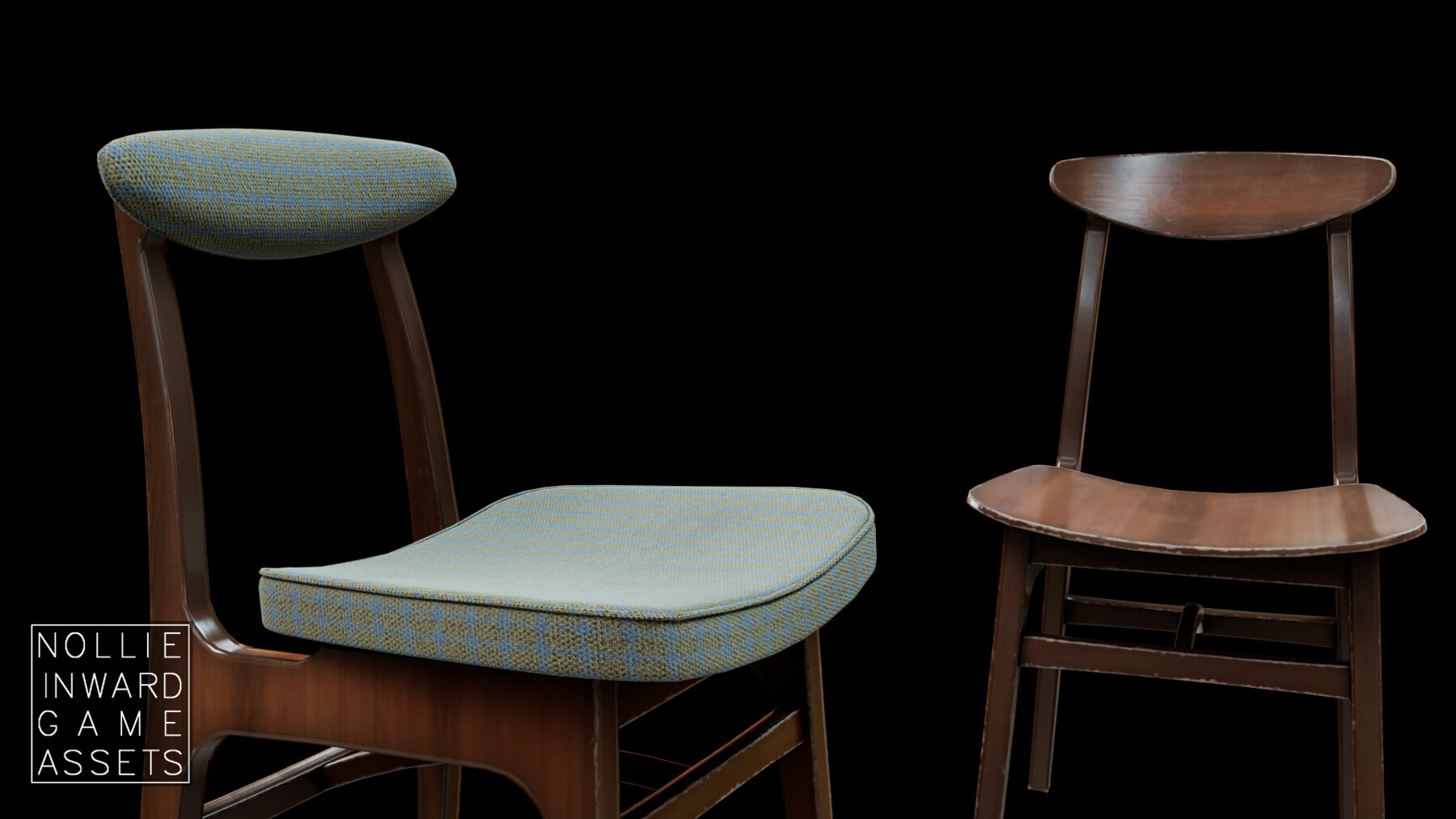 ArtStation - Soviet Chair Variant 1 Light | Game Assets