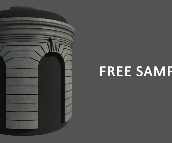 ArtStation - Facade and building PBR material bundle (SBSAR + 4k ...