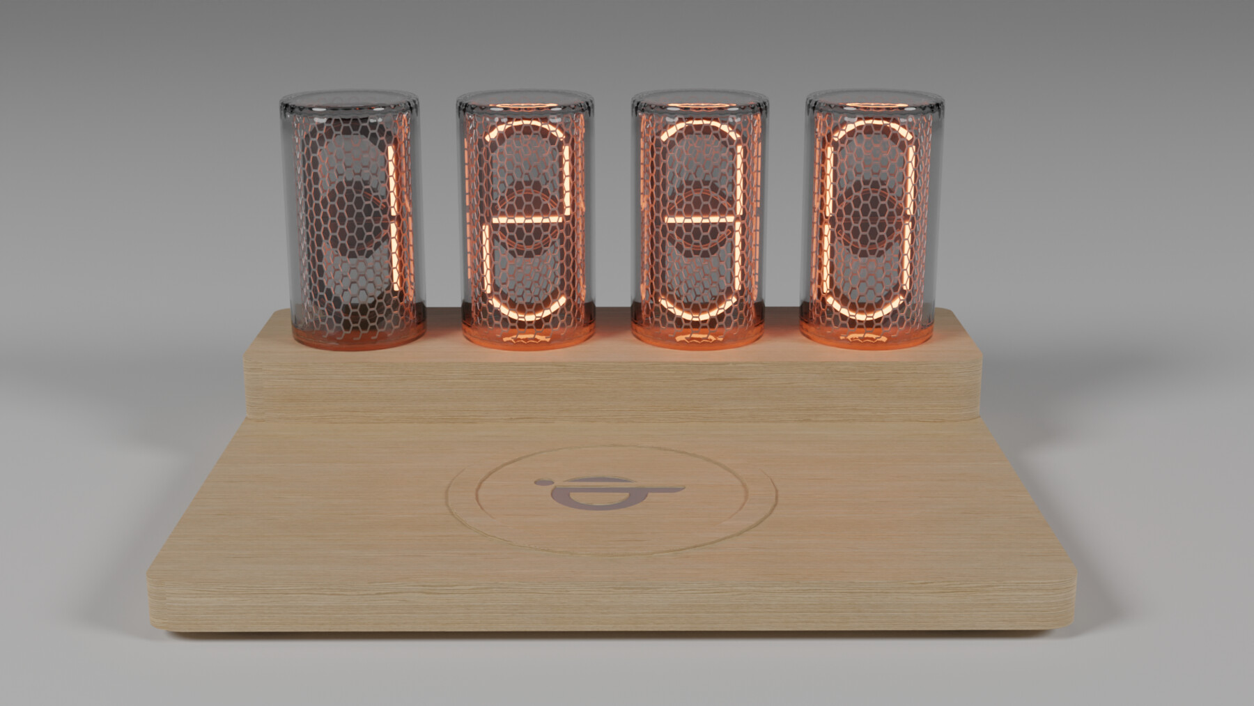 ArtStation - Nixie tube LED charging station 3D model | Resources