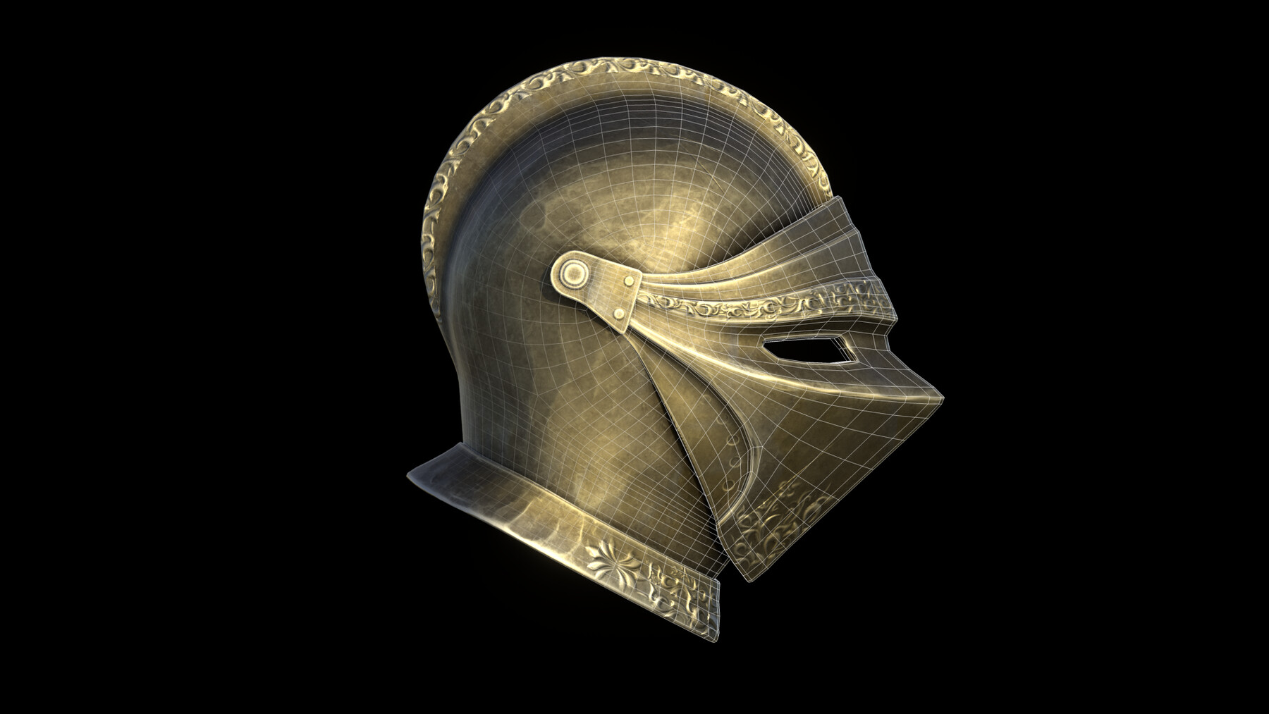 ArtStation - Medieval Knight Helmet | Resources
