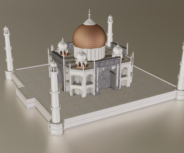 ArtStation - TAJ MAHAL GAME READY 3D MODEL | Resources