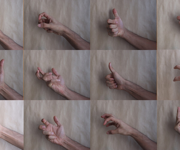 ArtStation - +260 Hand - Reference picture | Resources