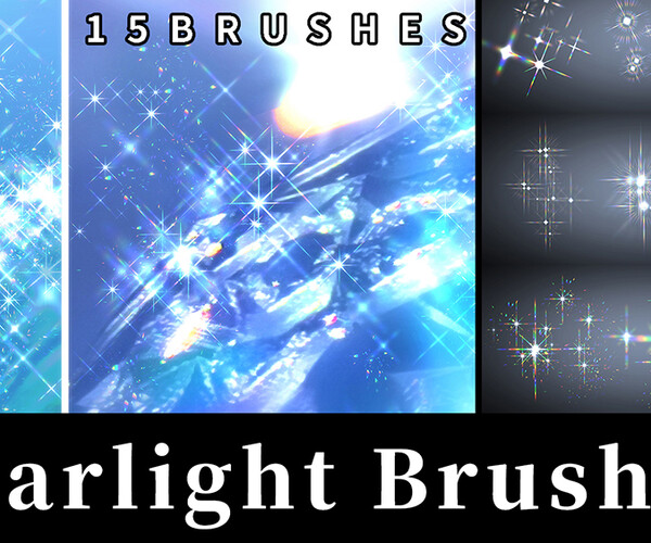 ArtStation - 15 Starlight Brushes for ClipStudioPaint/27 PNG images | Brushes
