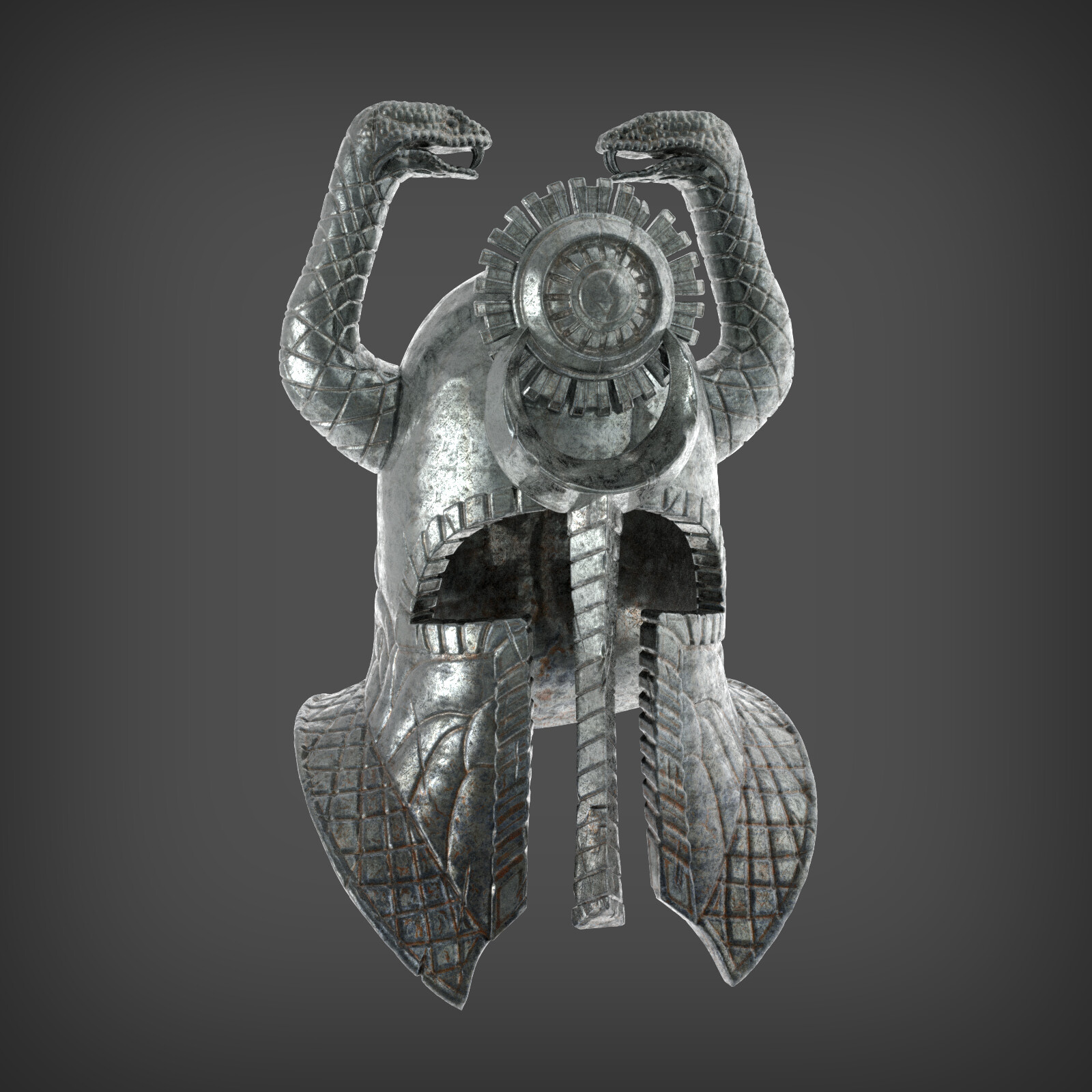 Artstation Thulsa Doom Helmet Highpoly Sculpt Resources