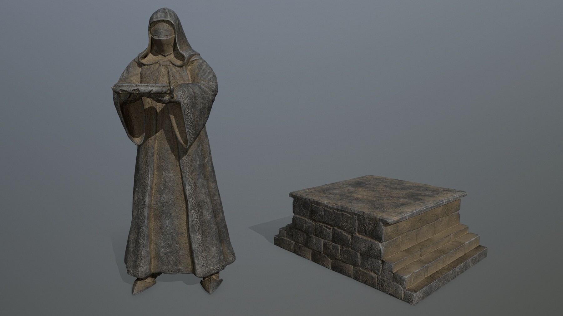 ArtStation - statue 1 | Game Assets