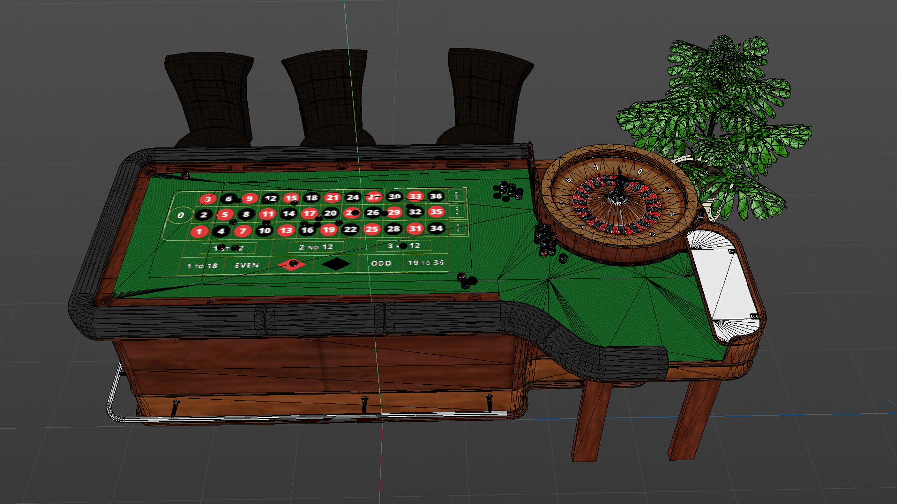ArtStation - Casino Roulette Table | Resources